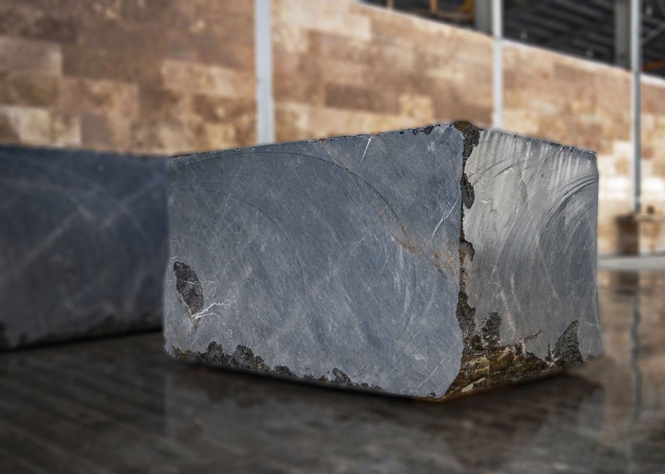 Galaxy Gray Marble Block - Pietra Block